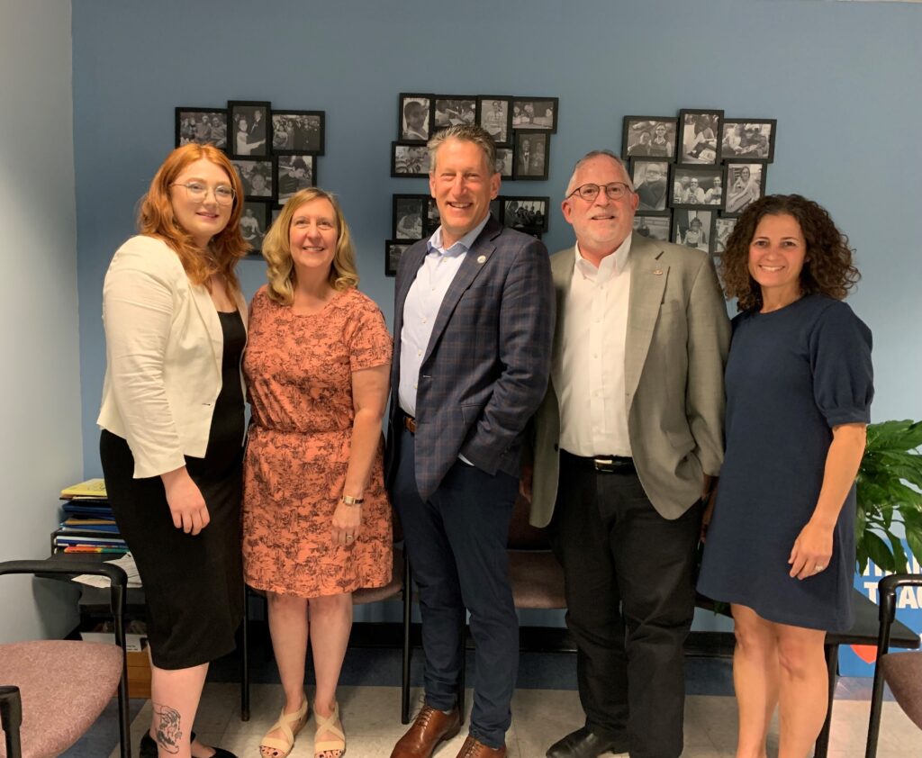 Senator Andrew Zwicker Visits Midland - Midland